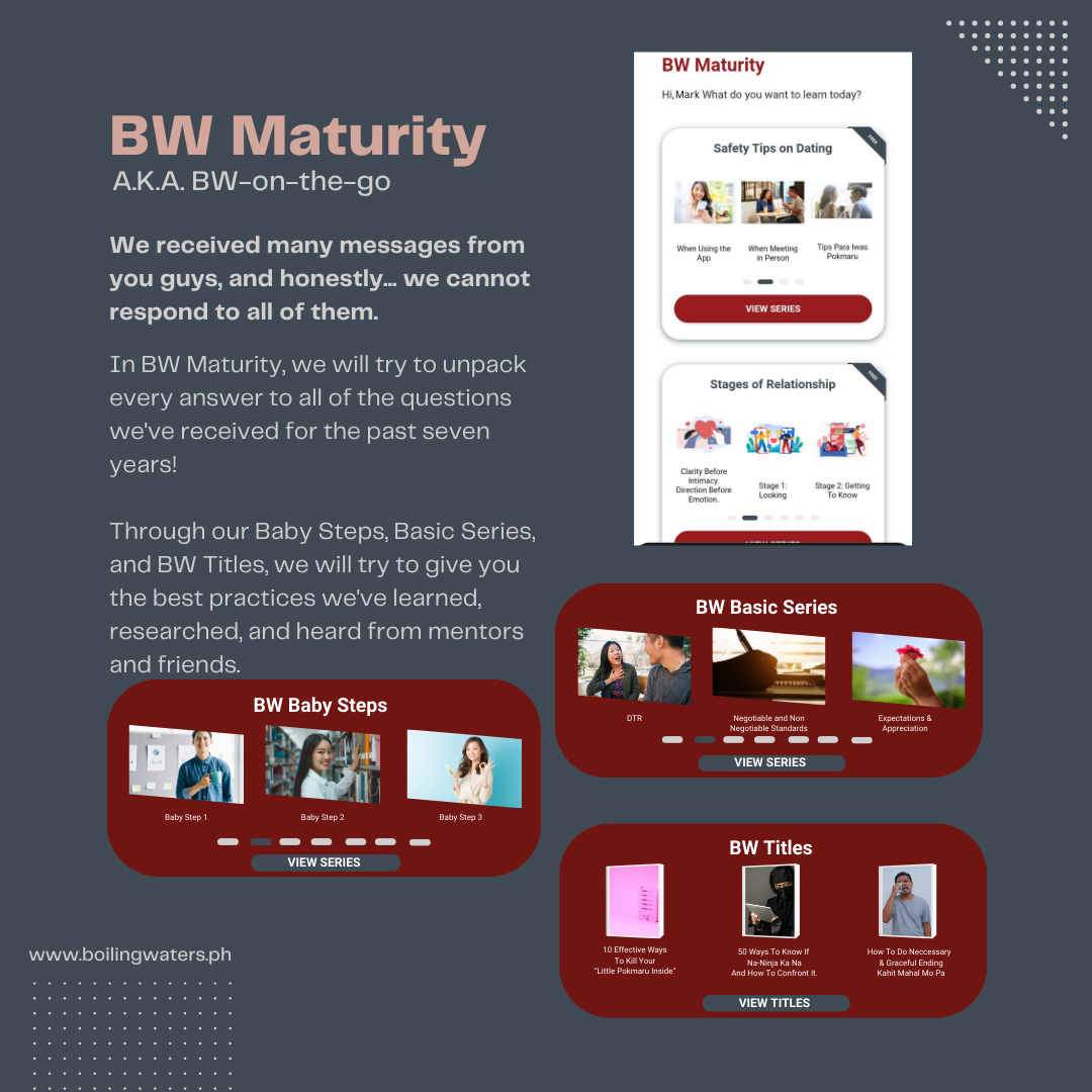 BW App Preview: BW Maturity | Boiling Waters